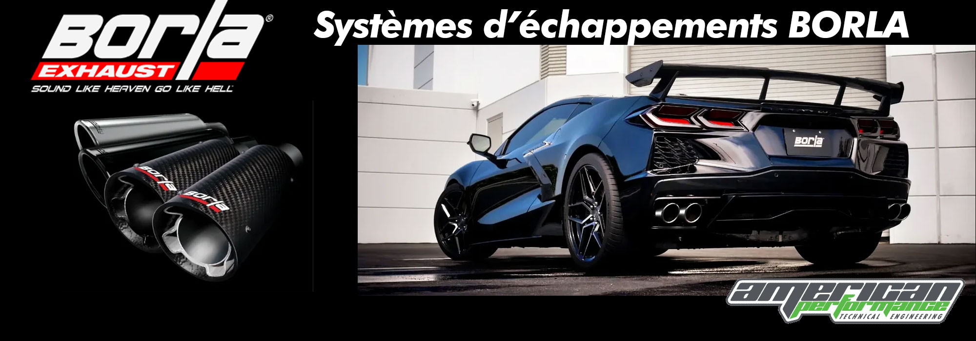 Systèmes échappements Borla
